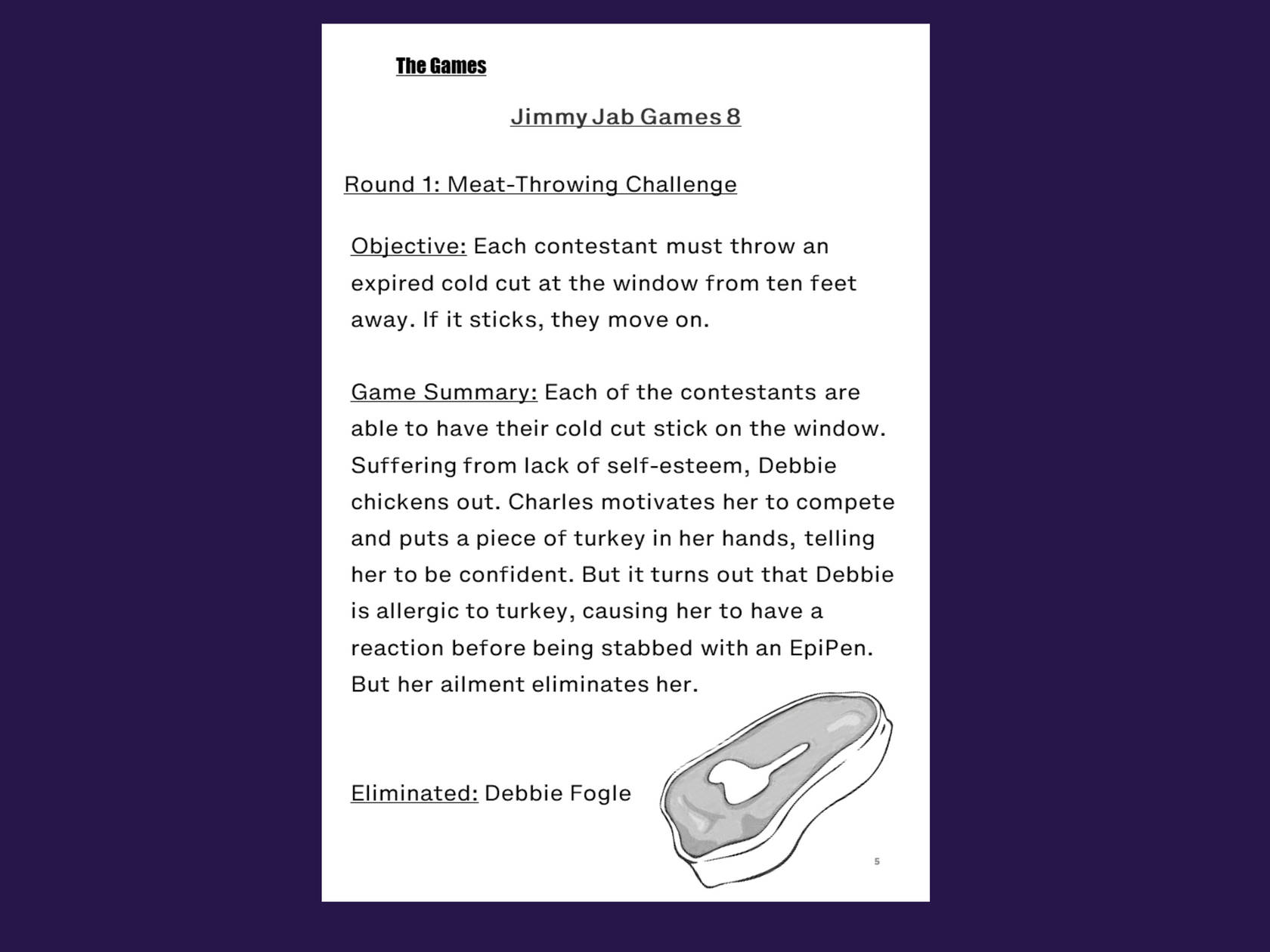 BROOKLYN 99 JIMMY JABS The Game. – TV Gifts and Love